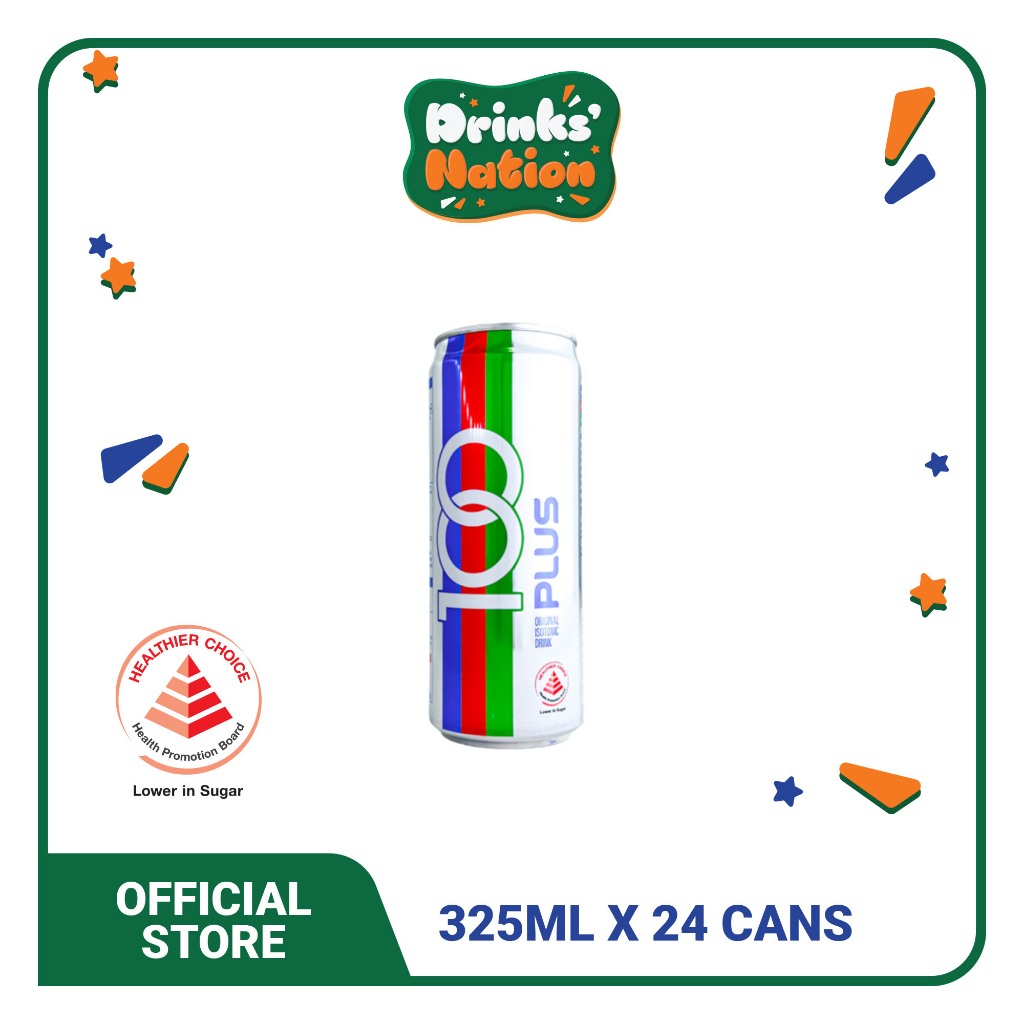 [Wholesale - 24s] 100 Plus Original (Can 325ml) | Shopee Singapore
