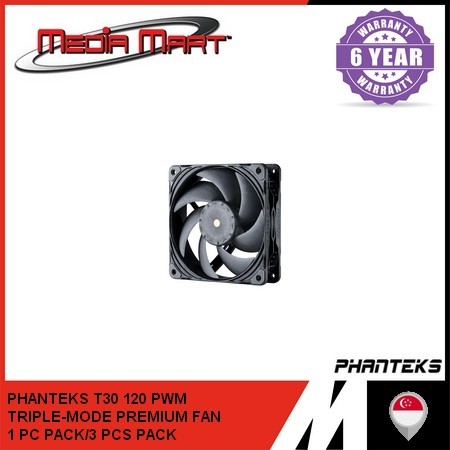 PHANTEKS T30 120 PWM TRIPLE-MODE PREMIUM FAN 1PC/ 3PCS PACK | Shopee ...