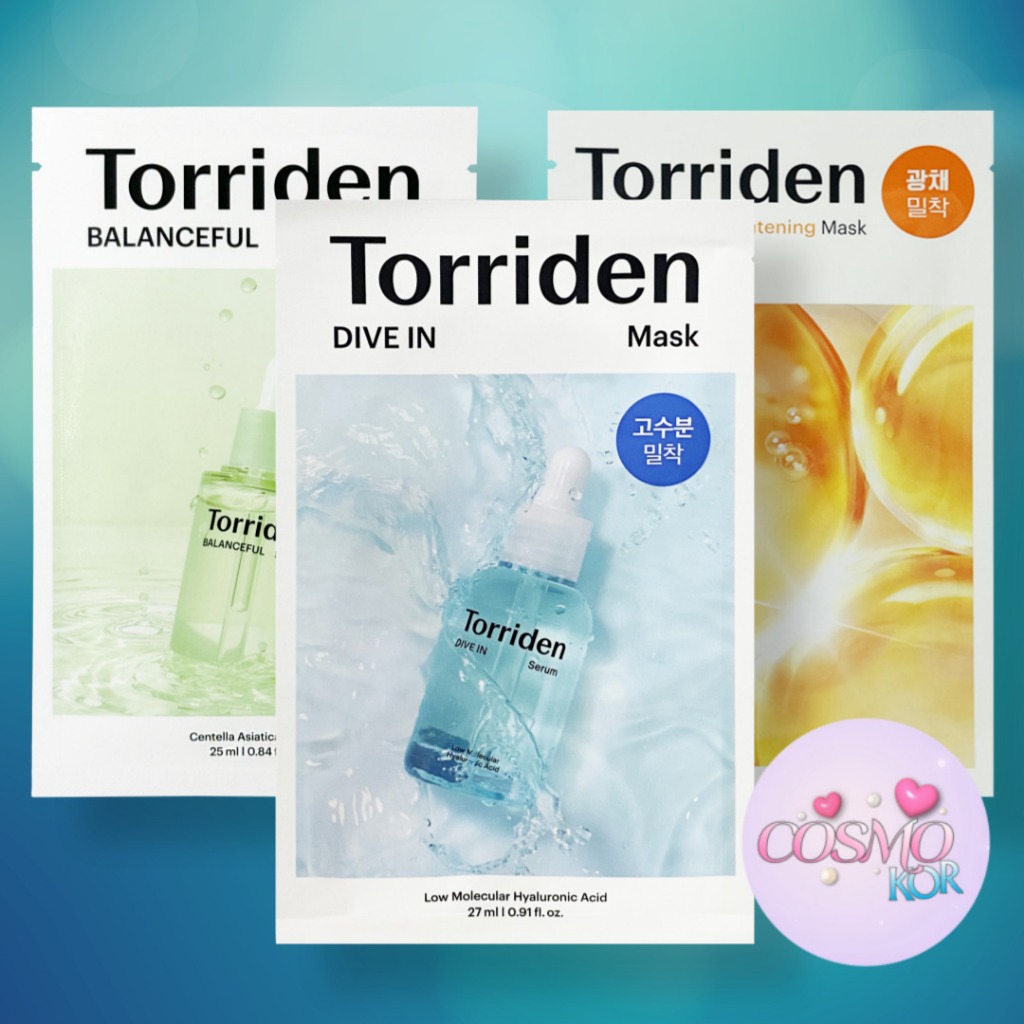 [Ready Stock] Torriden Dive-In Low Molecule Hyaluronic Acid Mask Sheet ...