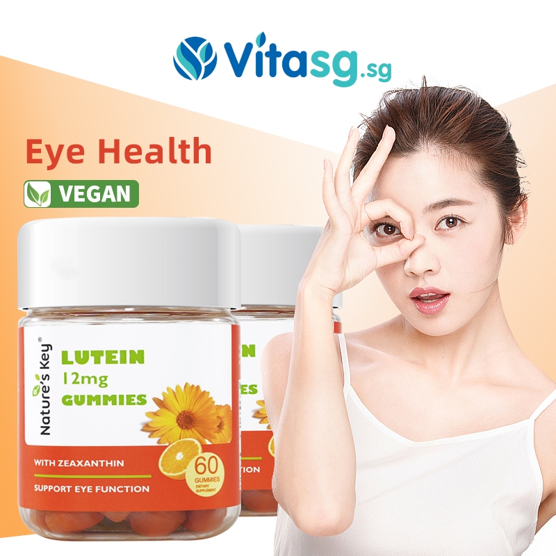 Nature's Key Lutein Gummies 12mg - Vision Eye Supplement with ...