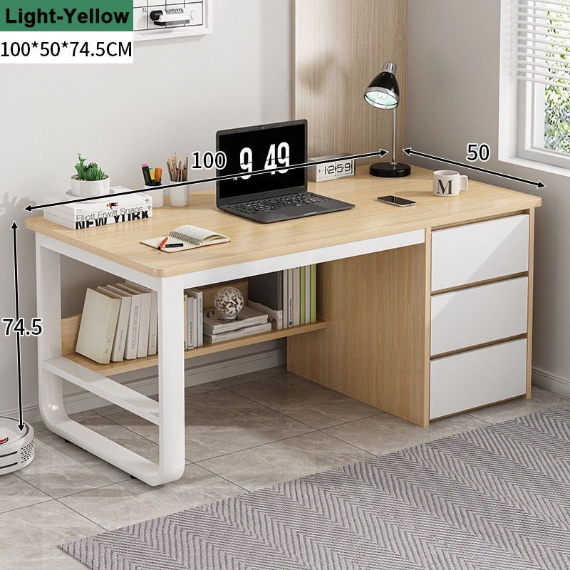 Home Office Table Study Writing Table With Drawers Computer Desk Room ...