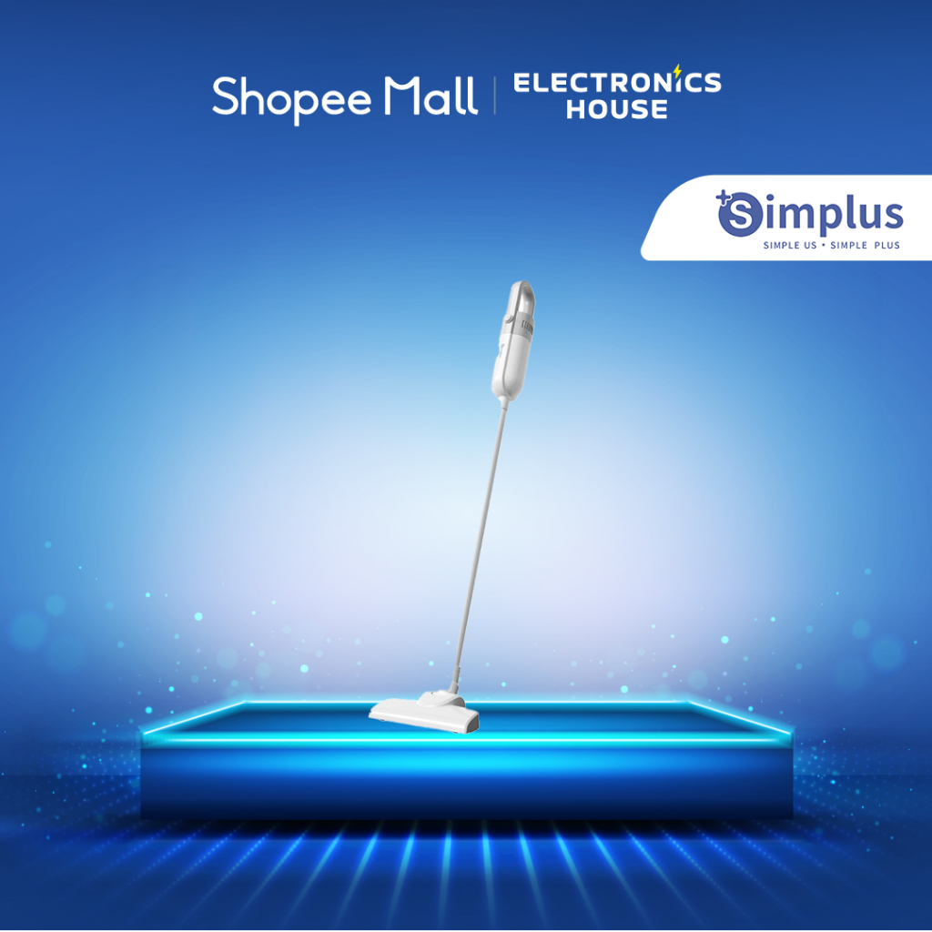 Simplus 13000PA Vacuum Cleaner Strong Suction 1.075KG Ultra Light Weight 400W Power With Crevice ...