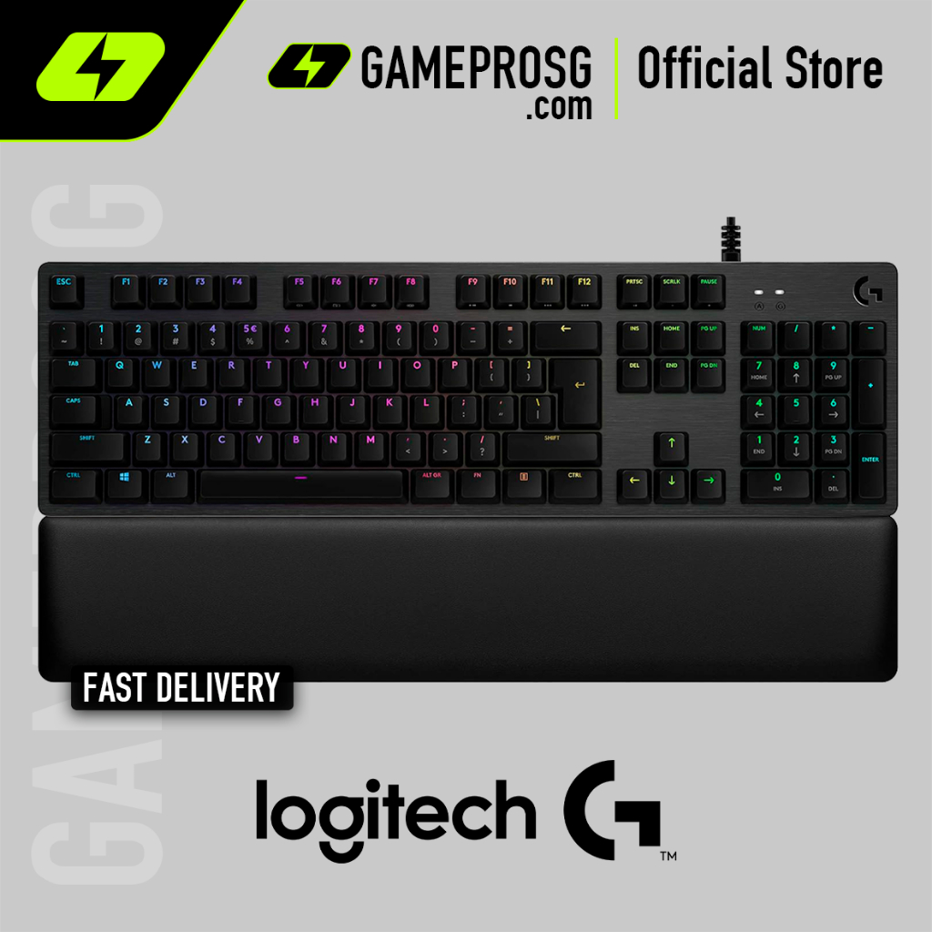 Logitech G513 CARBON LIGHTSYNC RGB Wired Mechanical Gaming Keyboard ...
