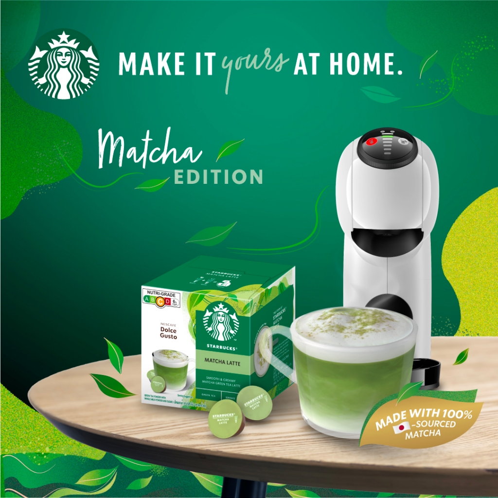 STARBUCKS® BY NESCAFÉ® DOLCE GUSTO Matcha Latte | Shopee Singapore