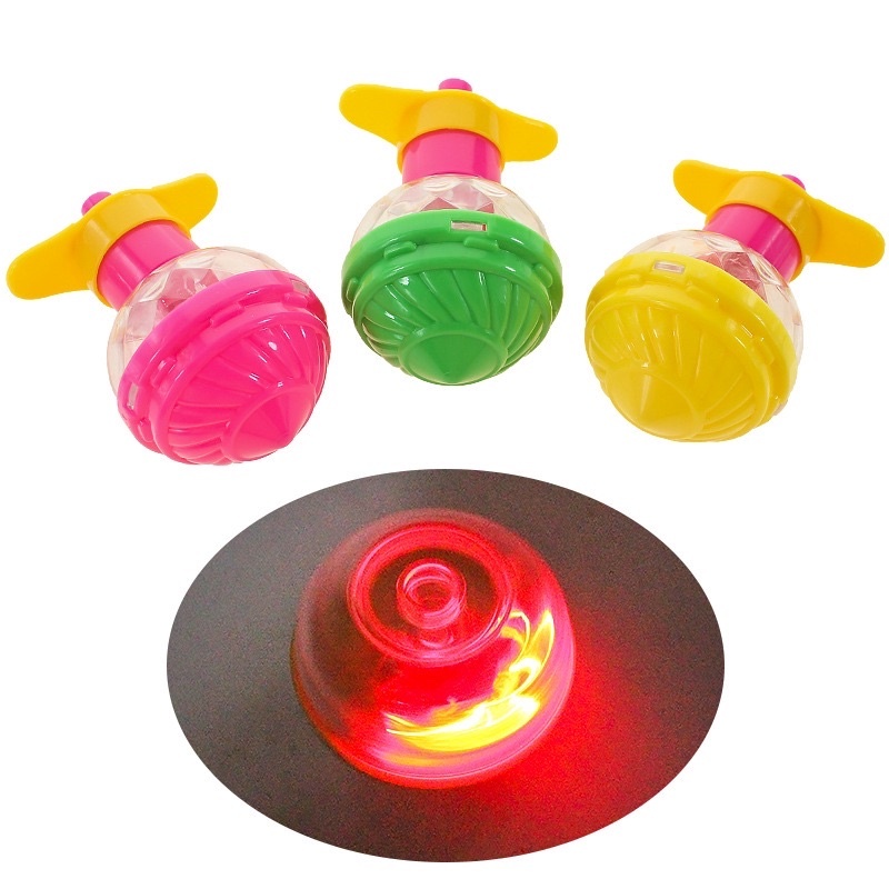[SG Local] Kids Spinning Gyro Light Top Toy School Birthday Party Gift ...