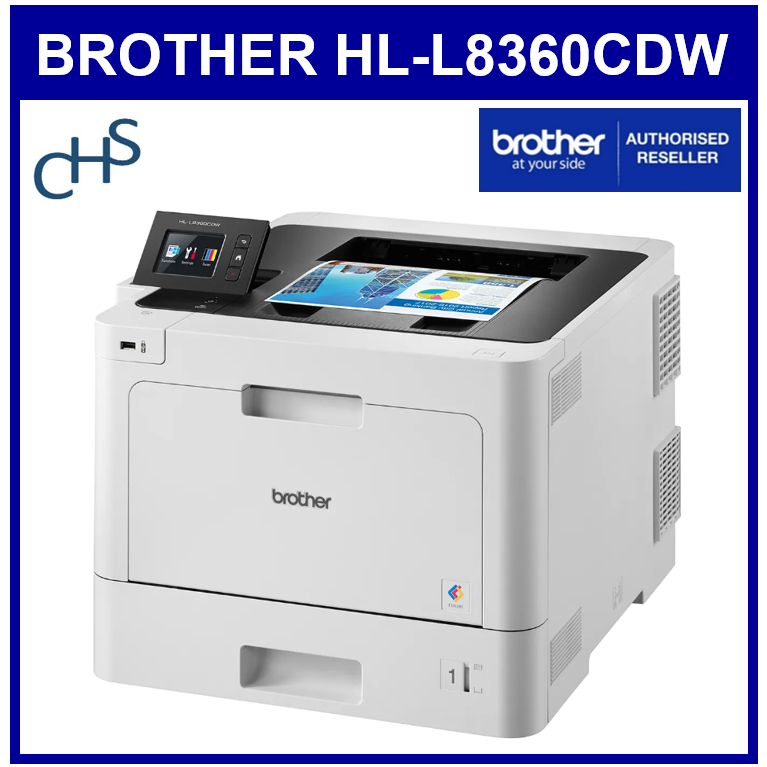 Brother HL-L8360CDW Colour Laser Printer Auto-Duplex Wireless Print ...