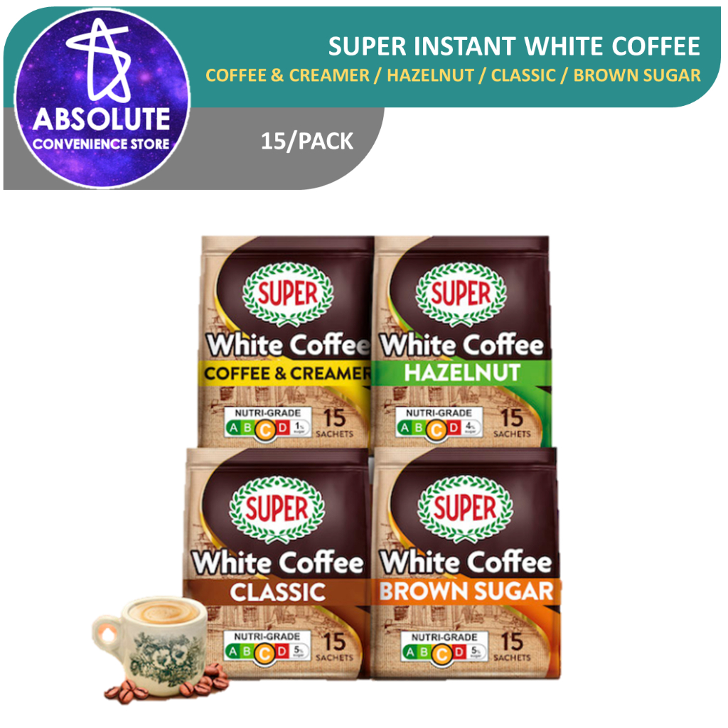 Super Instant White Coffee (15/pack) | Shopee Singapore