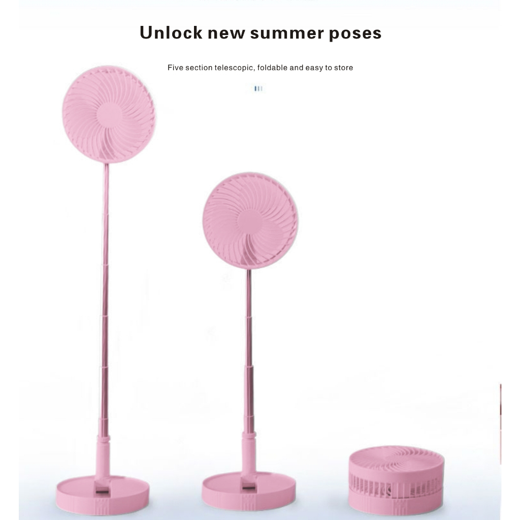 Fan 【SG Local】Usb Long Battery Life Charging Retractable Fan Portable ...
