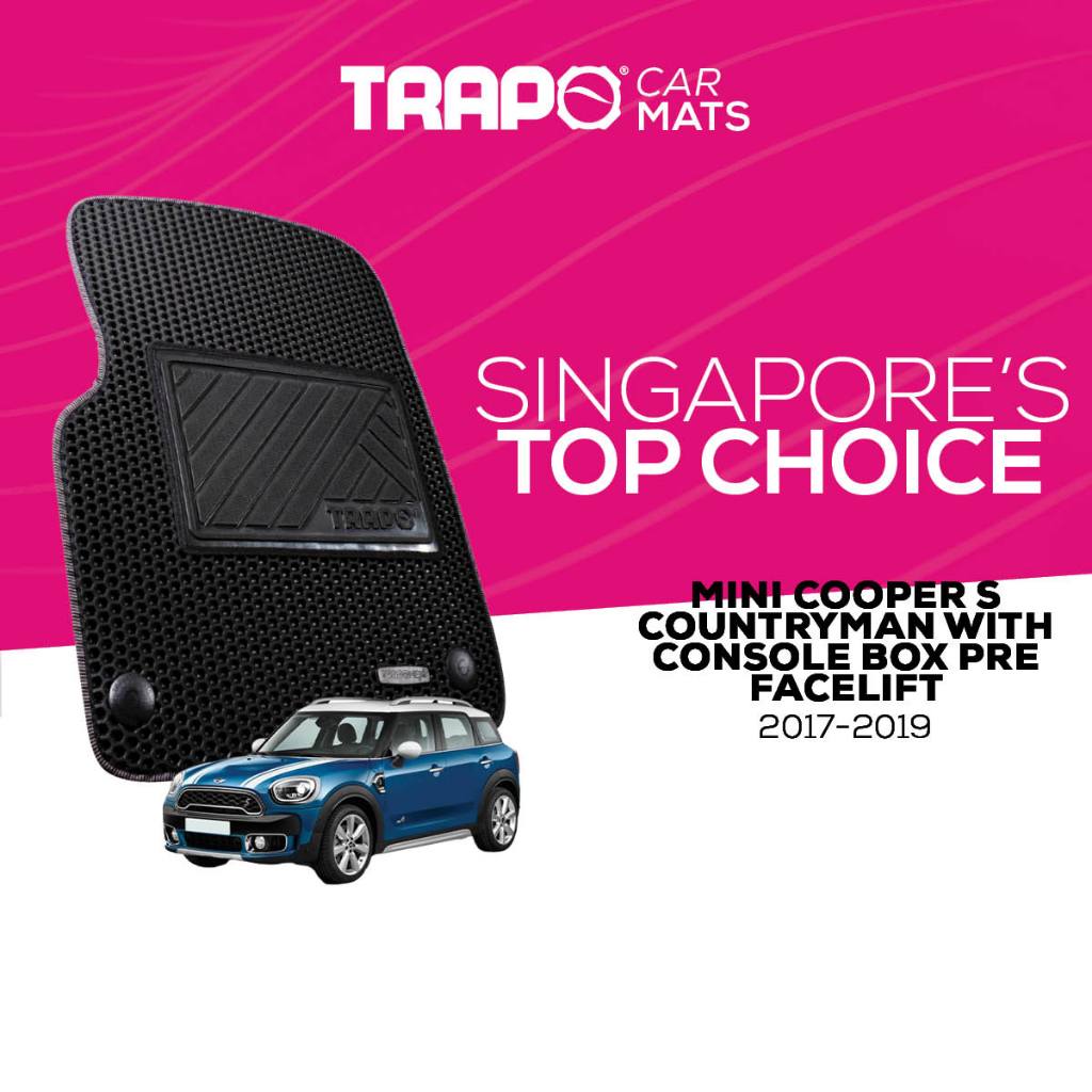Trapo Car Mat Mini Cooper S Countryman with Console Box Pre Facelift ...