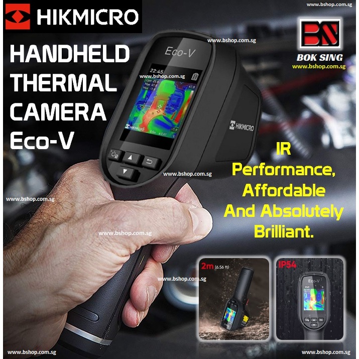 HIKMICRO HANDHELD THERMAL CAMERA /HANDY THERMOGRAPHY CAMERA ECO-V ...
