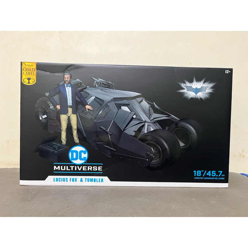 Mcfarlane Tumbler Batman The Last Knight with Lucious Fox | Shopee ...