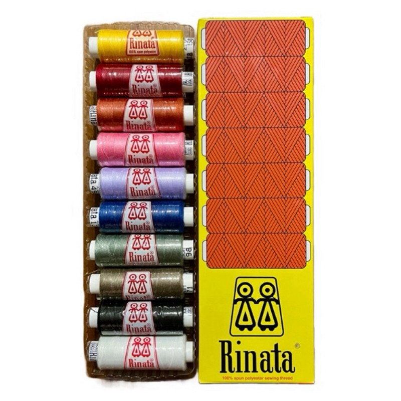 Rinata Sewing Thread (250m Assorted Colours) | Shopee Singapore