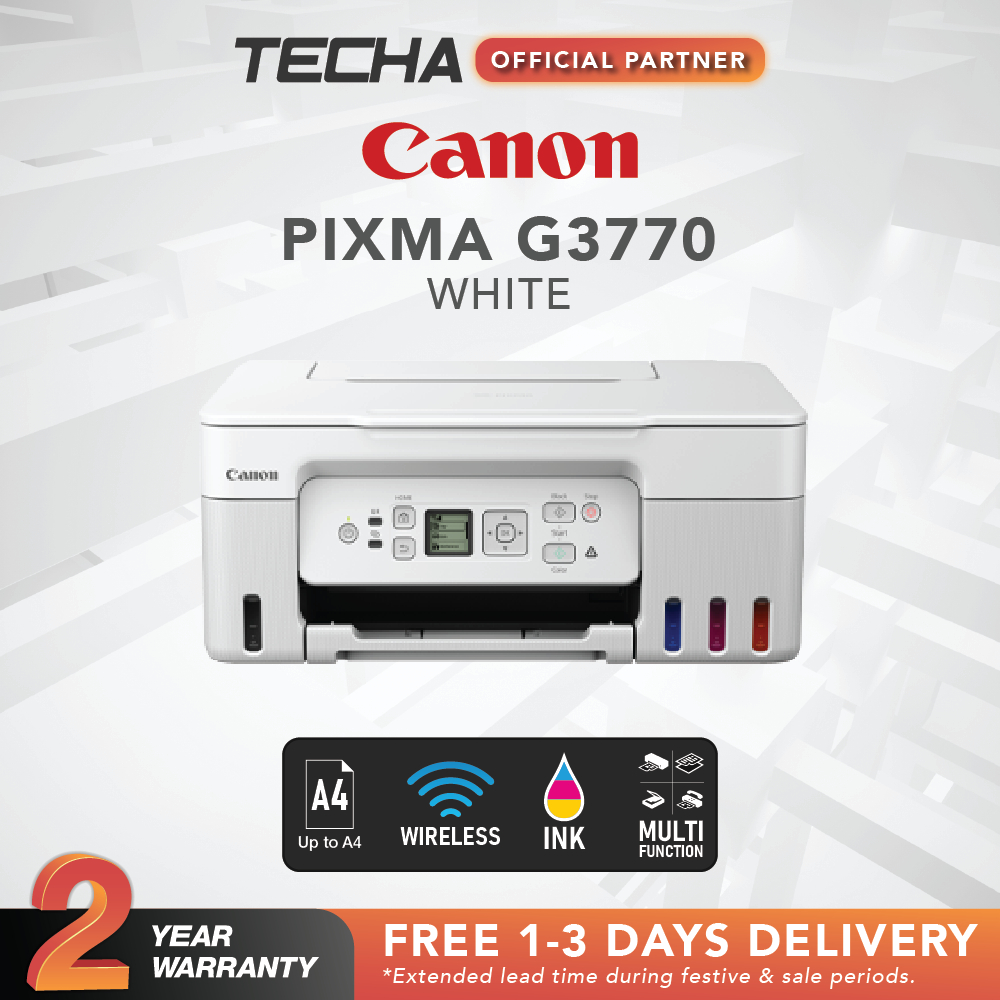 [FREE NEXT DAY] Canon Pixma G3770 / Pixma G4770 | Wireless Refillable ...
