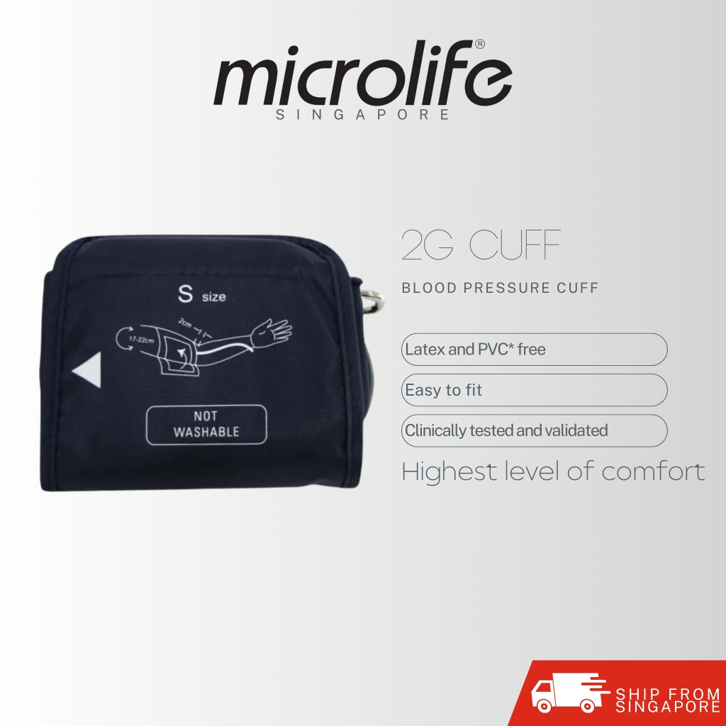 Microlife 2G Blood Pressure Monitor Cuff Latex Free PVC Free Upper Arm ...