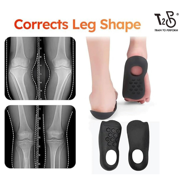 T2P Orthotics Arch Support Insoles High Arch Walking Exercising Bunion ...