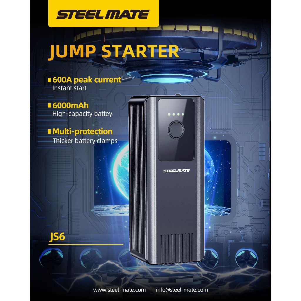 STEELMATE JS06 Jump Starter | Shopee Singapore