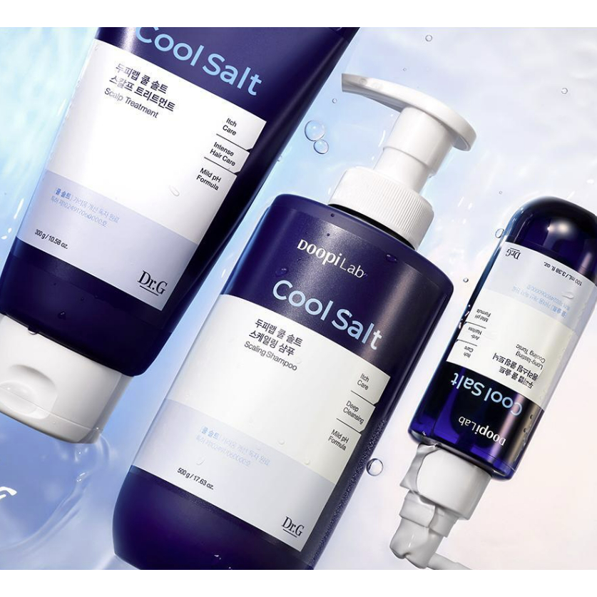 [DoopiLab] Cool Salt Scaling Shampoo, 500g, Scalp Treatment, 300g, Long ...