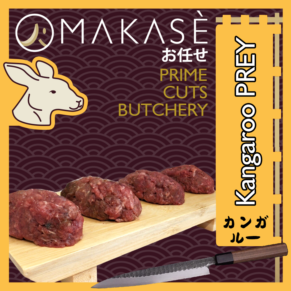 [KANGAROO MEAT & ORGANS PREY DIET] - Omakase Pet Butchery - Raw Dog ...