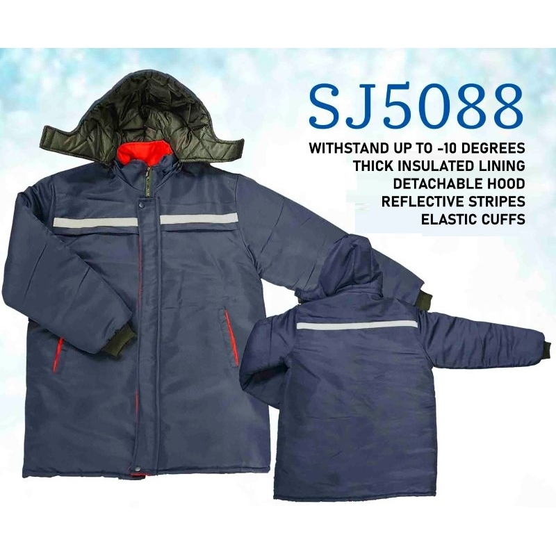 Cold Room Jacket (Ready Stock Available) SJ5088, with Cold Room Gloves ...