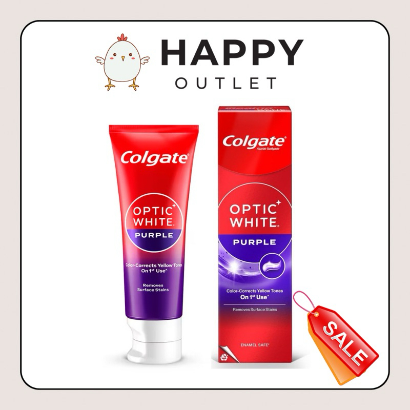 [ SG 🇸🇬 ] Colgate Optic White Purple Whitening Toothpaste 100g | Shopee ...