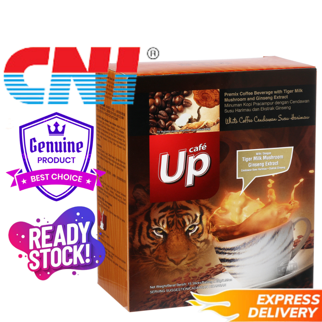CNI Up White Coffee Cendawan Susu Harimau 15s | Shopee Singapore