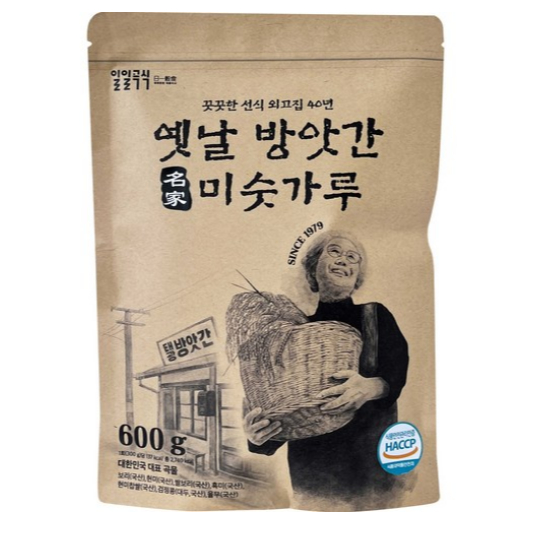 Korean Daily grains, old mill rice flour, 600g, 1, 2 piece [Shipping ...