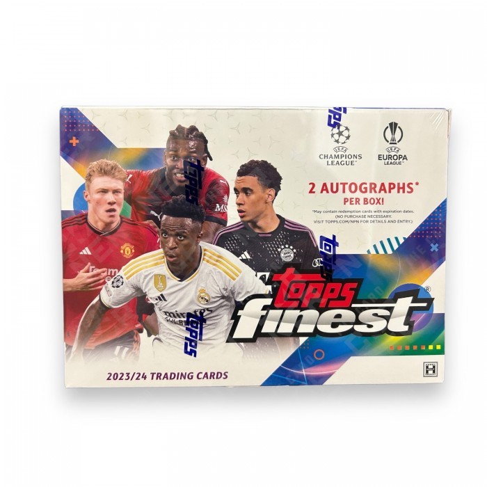 SEALED Topps UCC Finest 23/24 - Hobby Box - UEFA Champions League & UEFA Europa League 2023/24 ...