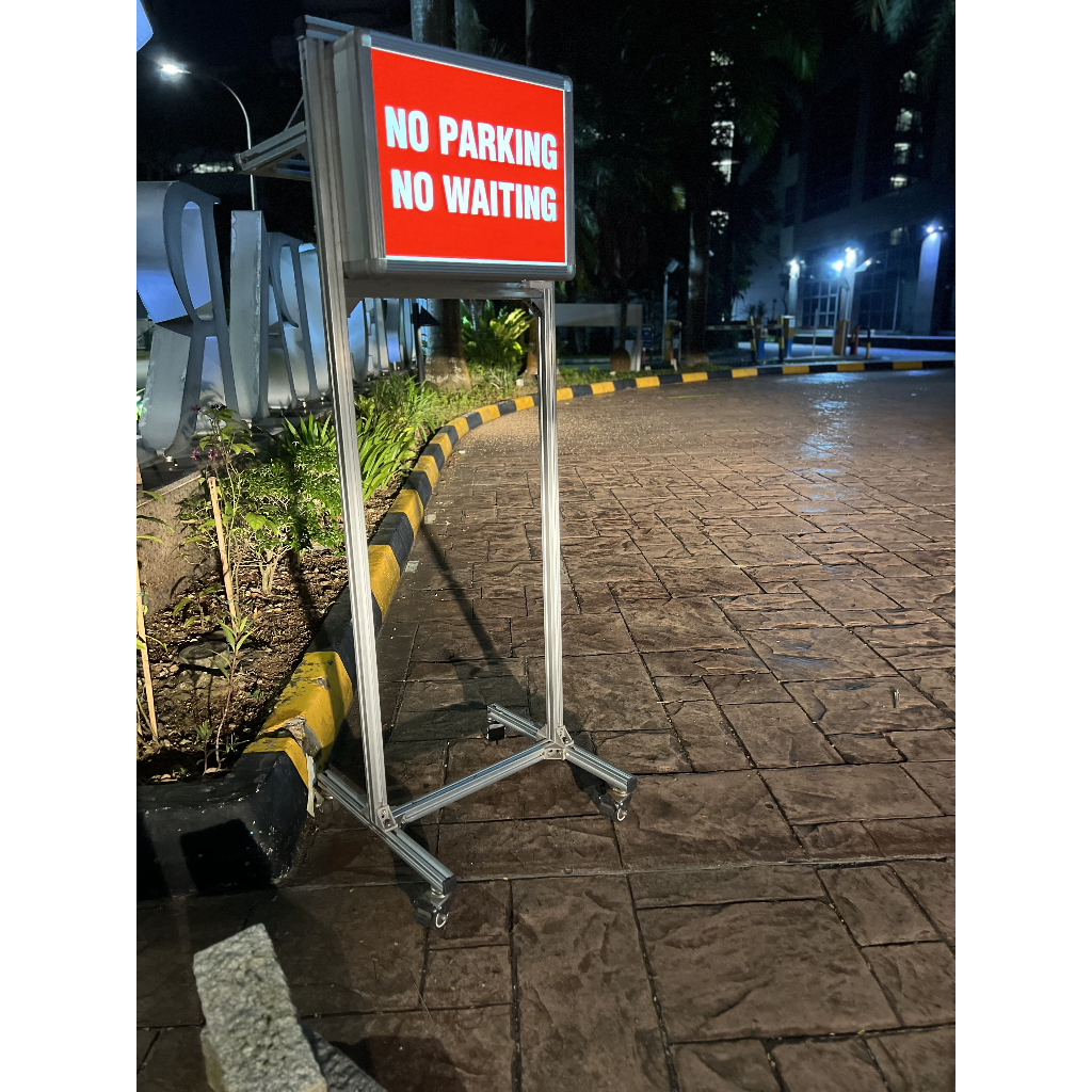 SOLAR POWERED LED SIGNAGE SIGN/SIGNAGE | A3 Size | NOTICE SIGNAGE ...