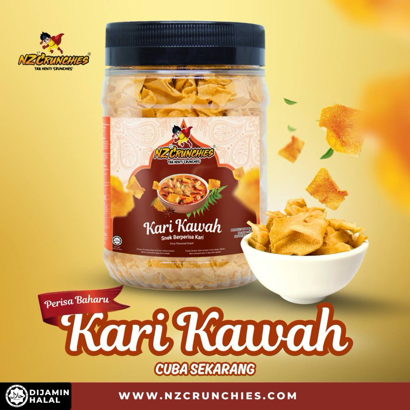 NZ Crunchies Viral Snacks Popiah Cracker HALAL 200g - 13 Flavors ...