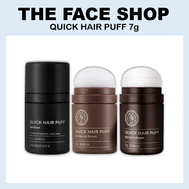 [THE FACE SHOP] Quick Hair Puff 7g | Shopee Singapore
