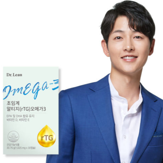 DR.LEAN Supercritical rTG Omega-3 30 Capsules White – High Absorption ...