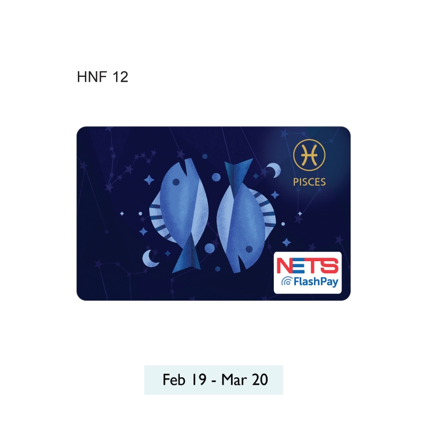 Personalised Nets Flashpay Card Horoscope Style perfect Customised ...