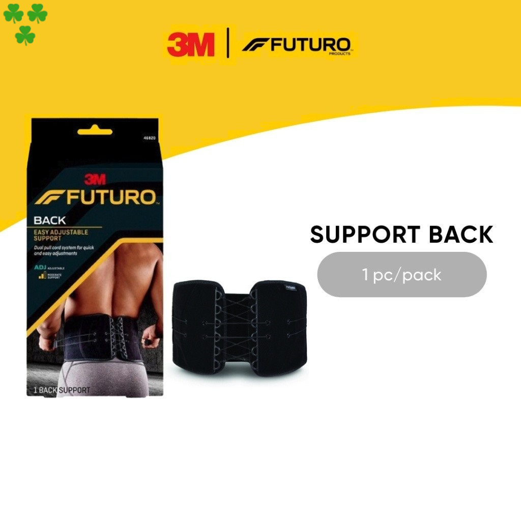 3M™ Futuro™ Easy Adjustable Back Support, 46820ENR, Moderate Support, 1 ...