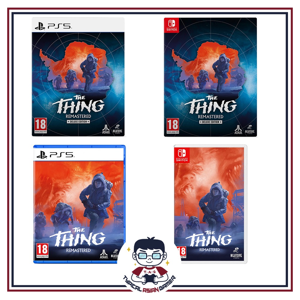 The Thing Remastered Standard/Deluxe Edition [PS5/Switch] | Shopee ...