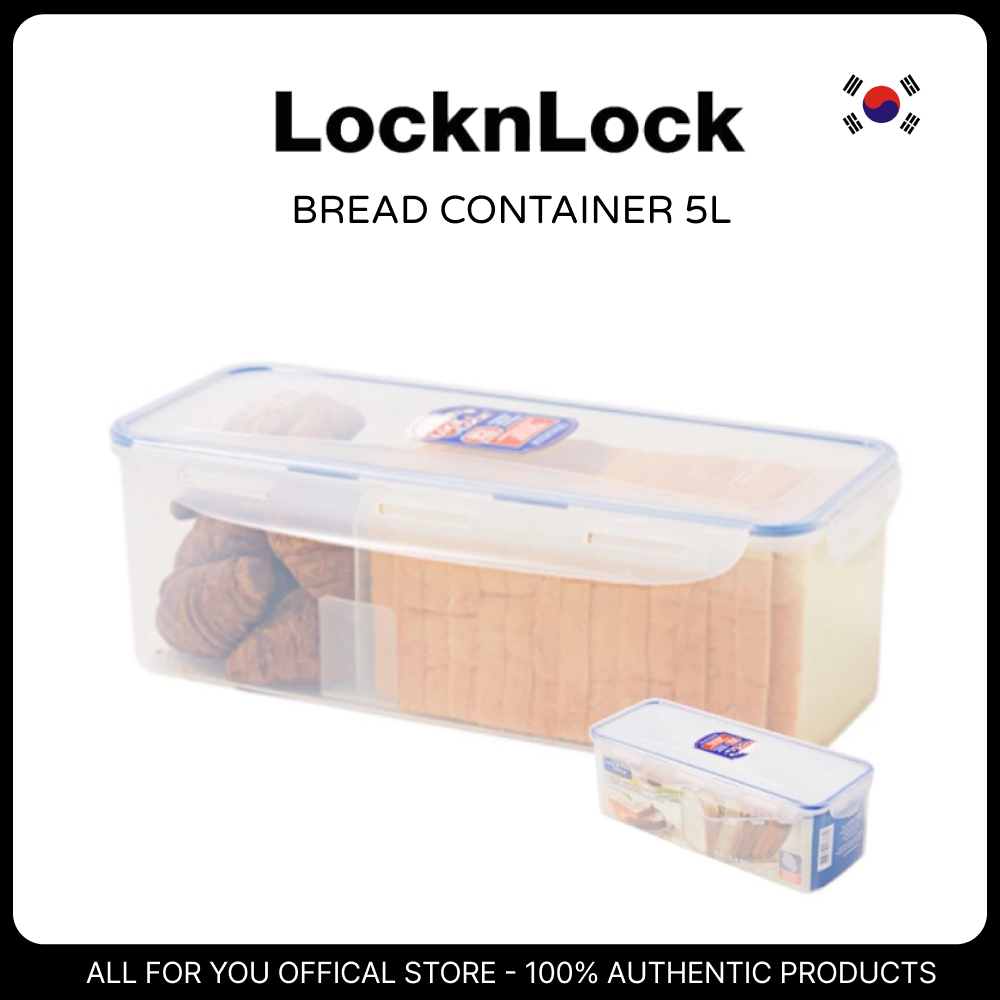 [LocknLock] Bread storage container, 5L | Shopee Singapore