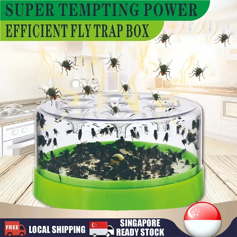 【SG】Automatic fly trap Mini fly trap Fly bag farm hotel fly trap magic ...