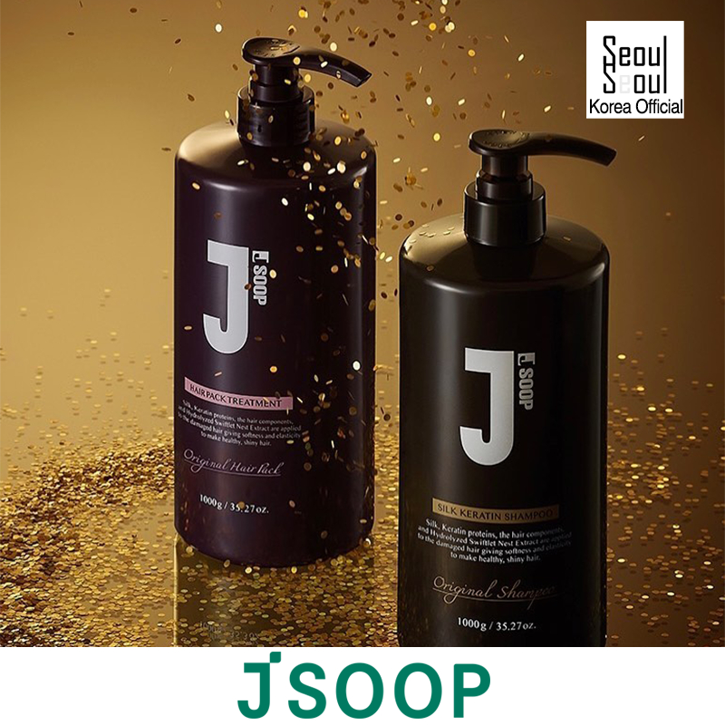 [J Soop] Original Silk Keratin Shampoo & Treatment | Damaged hair ...