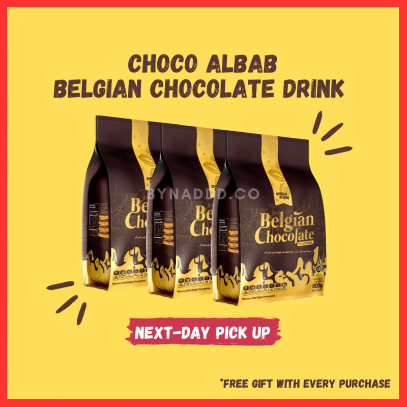 [🇸🇬SG INSTOCK / NEXT DAY DROP OFF] CHOCO ALBAB BELGIAN CHOCOLATE DRINK ...