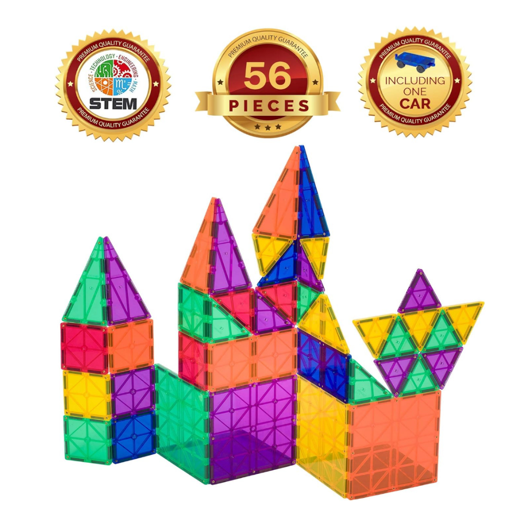 PLAYMAGS (Authentic from USA) Magnetic Tiles STEM toys lego duplo ...