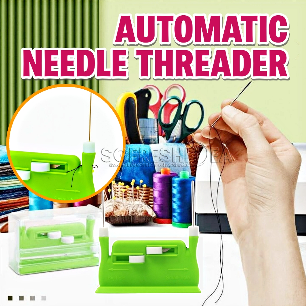 Auto Needle Threader Machine Threading Tool Automatic Sewing Thread ...