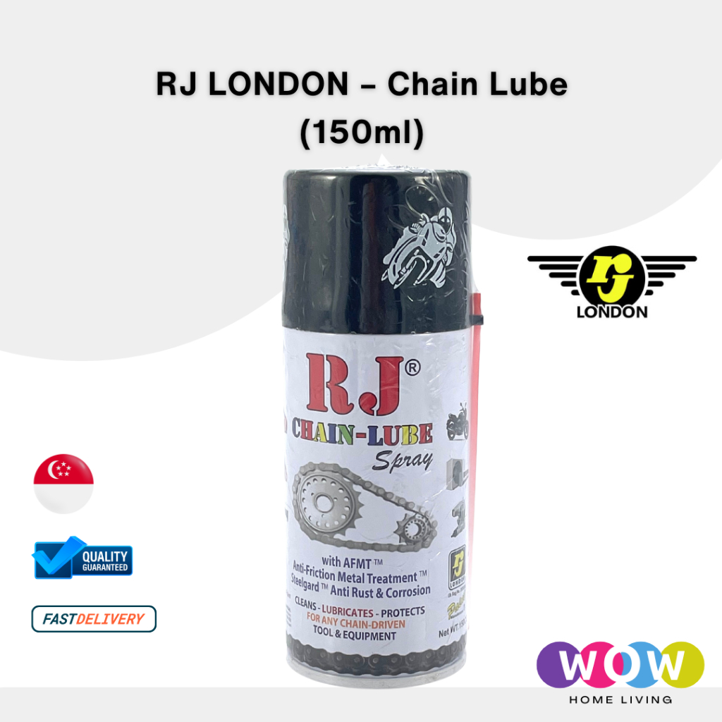 [Bundle Deal] RJ LONDON Chain lube / Chain Lubricant /Chain Lubricant Anti- Rust spray 150ml ...