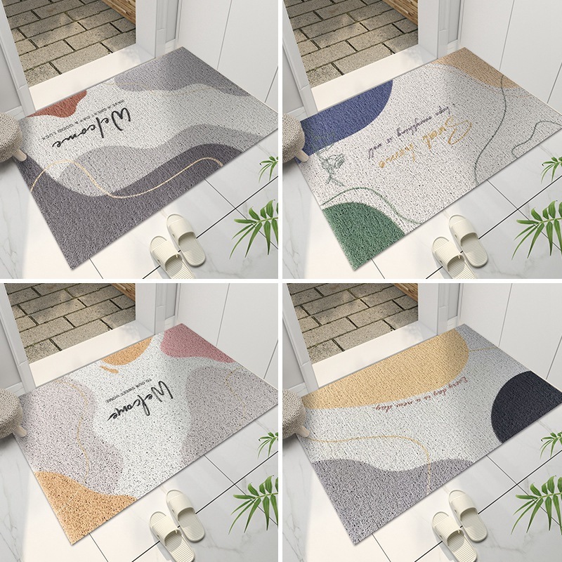 Door Mat Weclome Mat Anti Slip Washable Fast Drying Floor Mat | Shopee ...
