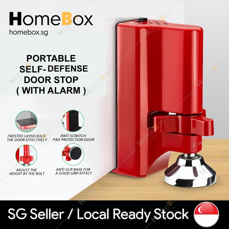 HomeBox 🇸🇬 Door Lock Portable Locks Self-Defense Door Stop Travel ...
