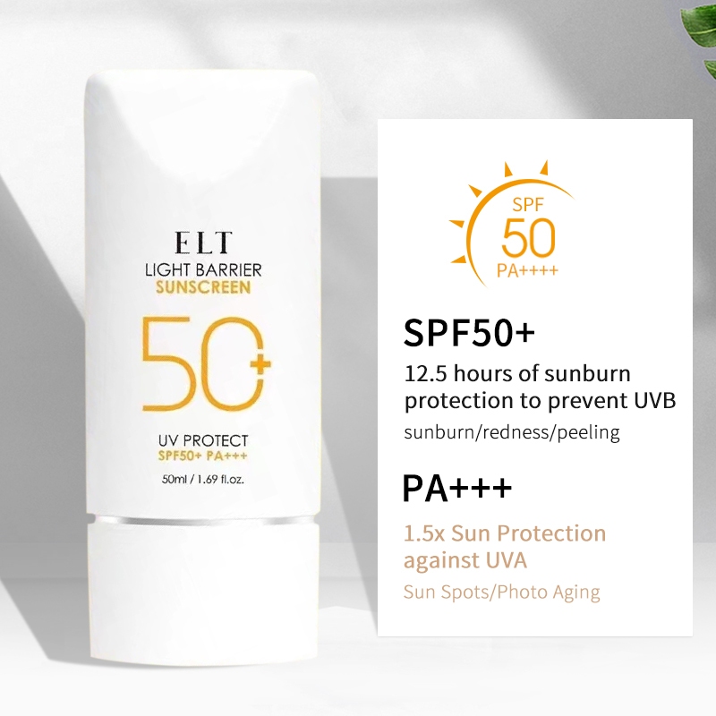 ELT Soothing Sun Cream SPF 50 PA+++ 50ml, UV Protect,Light Barrier ...