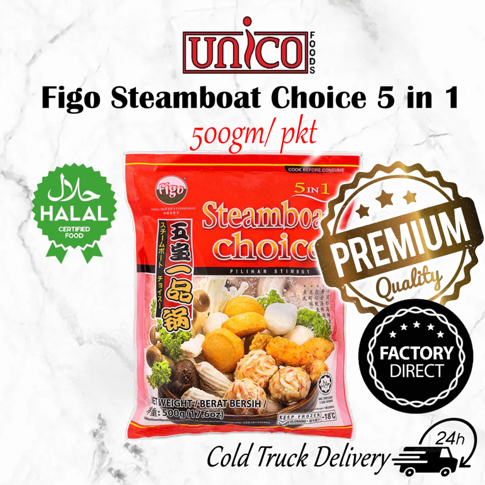 [UNICOFOODS] Figo Steamboat Choice (500gm/pkt) | 火锅料 精选 | Shopee Singapore