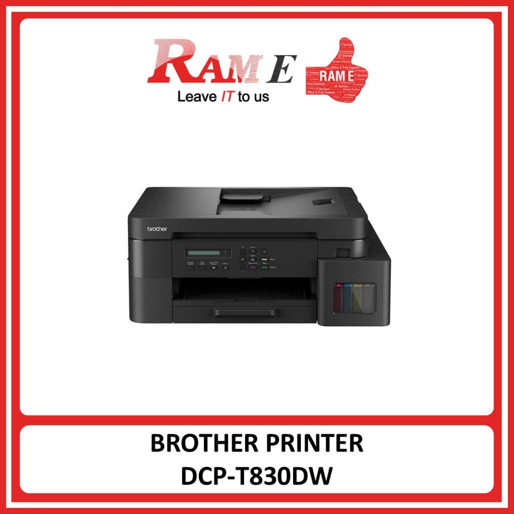 Brother DCP-T830DW Wireless Colour Ink Tank Printer | Shopee Singapore