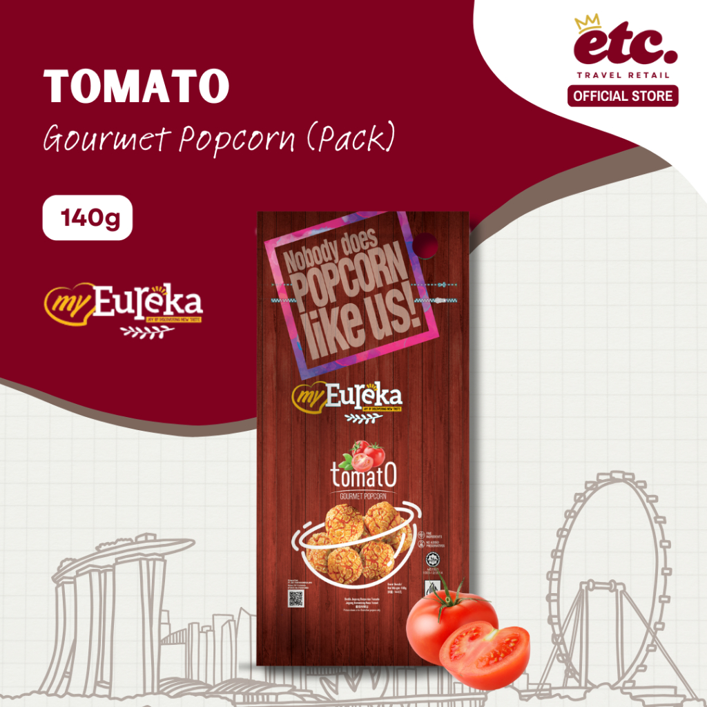 Eureka Popcorn Tomato 140g Pack | Shopee Singapore