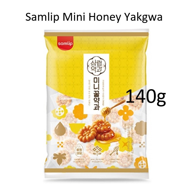 [SAMLIP] Korean Snack Mini Honey Yakgwa 140g Korean Traditional Sweet ...