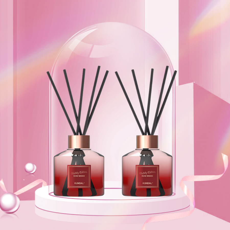 KUNDAL Diffuser Holiday Edition #Rose Wood 200ml (2ea) | Shopee Singapore