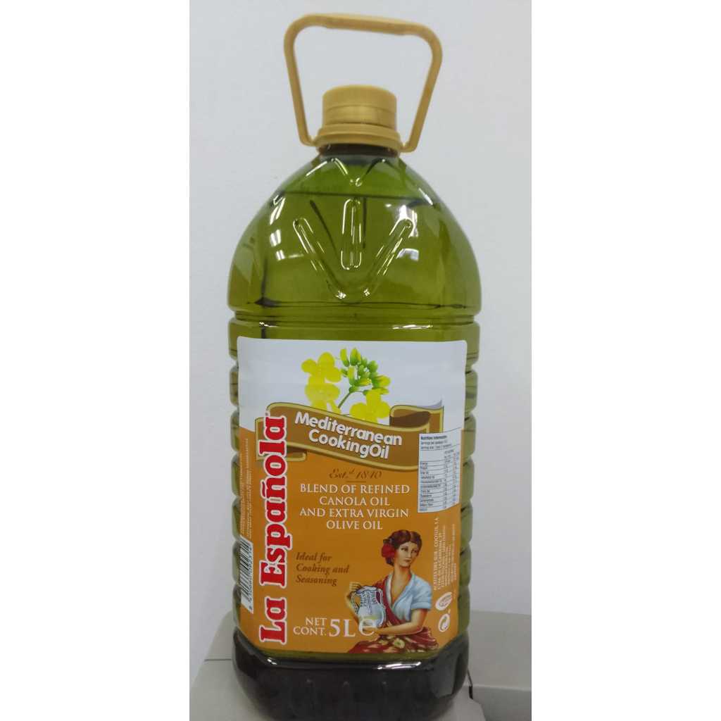 LA ESPANOLA BLENDED EXTRA VIRGIN OLIVE OIL 5LTR (HALAL). | Shopee Singapore
